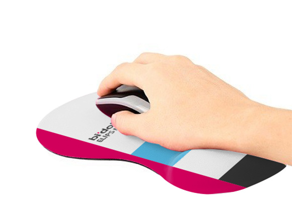 Bilek Destekli Mouse Pad Baskı En Uygun Fiyatlarla Bidolubaskı'da